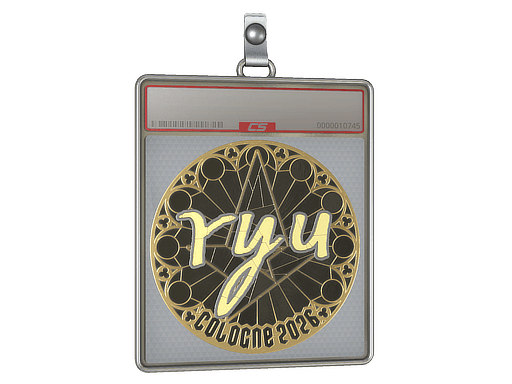 Sticker | ryu (Gold) | Cologne 2026 - CSGOSKINS.GG
