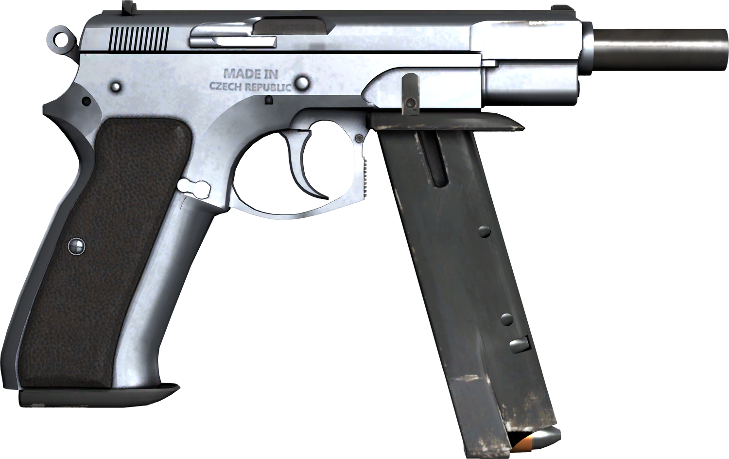 CZ75-Auto | Silver - CSGOSKINS.GG