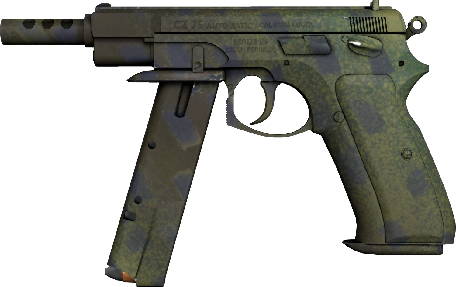 CZ75-Auto | Jungle Dashed - CSGOSKINS.GG