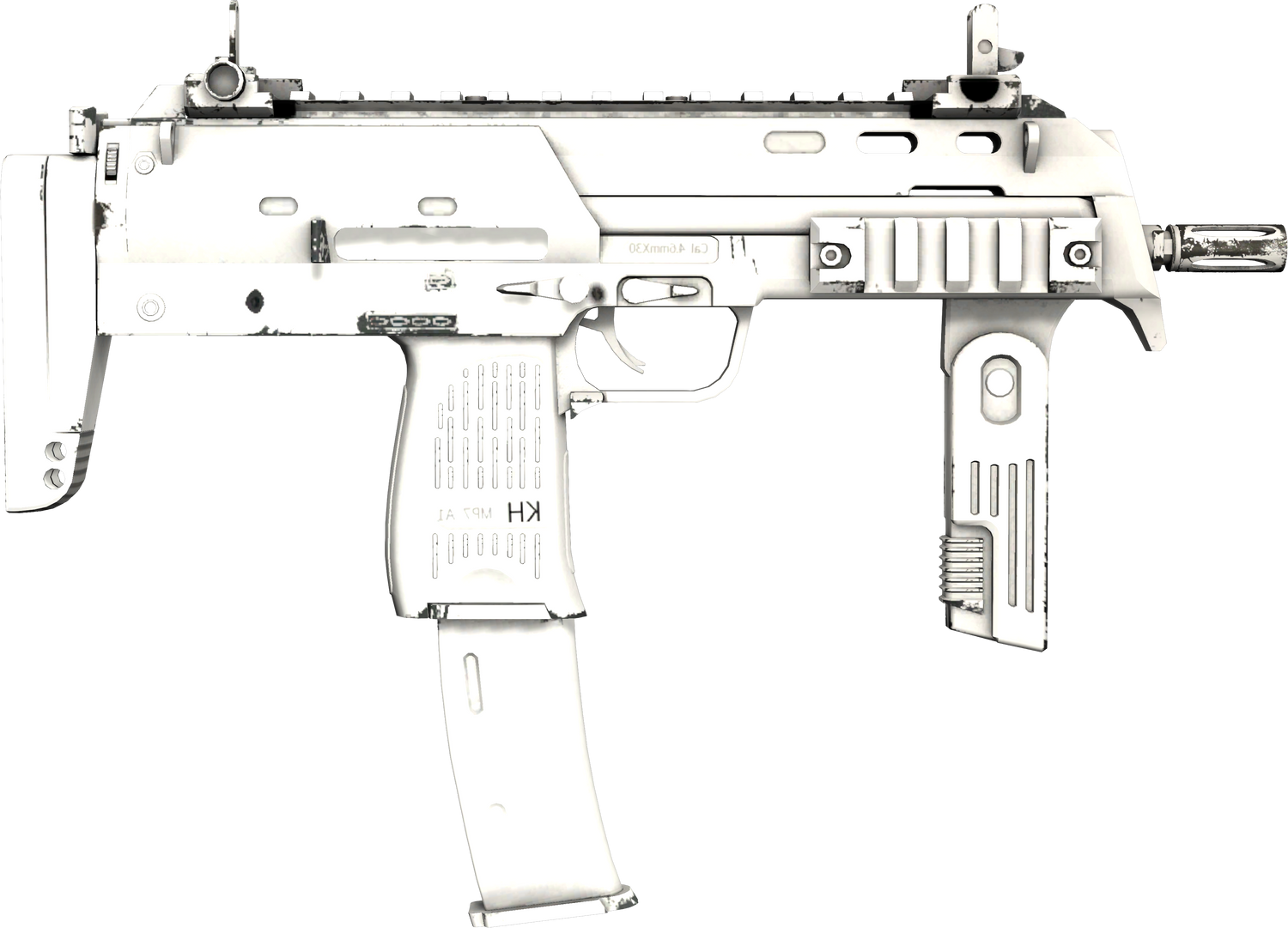 MP7 | Whiteout - CSGOSKINS.GG
