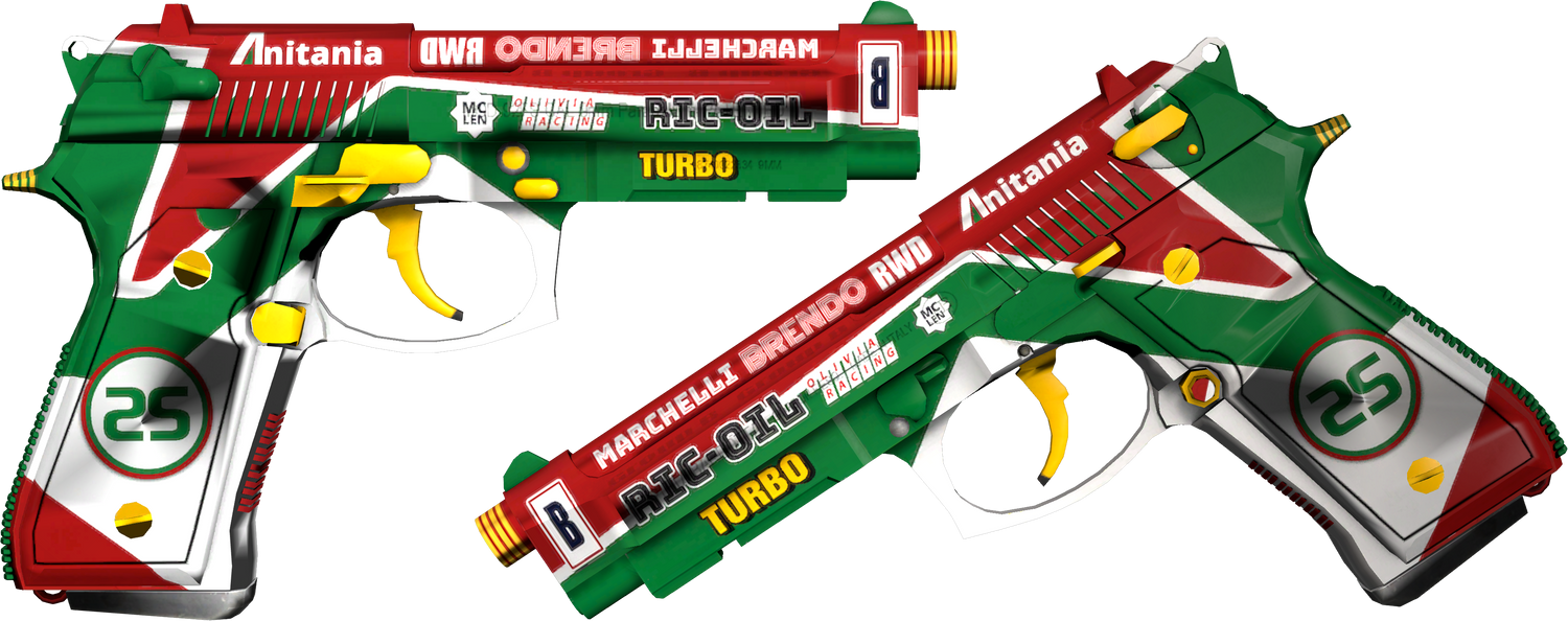 Dual Berettas | Twin Turbo - CSGOSKINS.GG