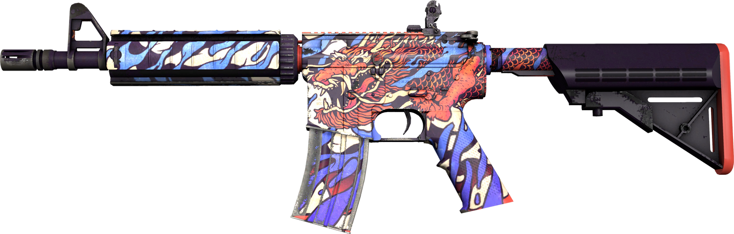 M4A4 | 龍王 (Dragon King) - CSGOSKINS.GG