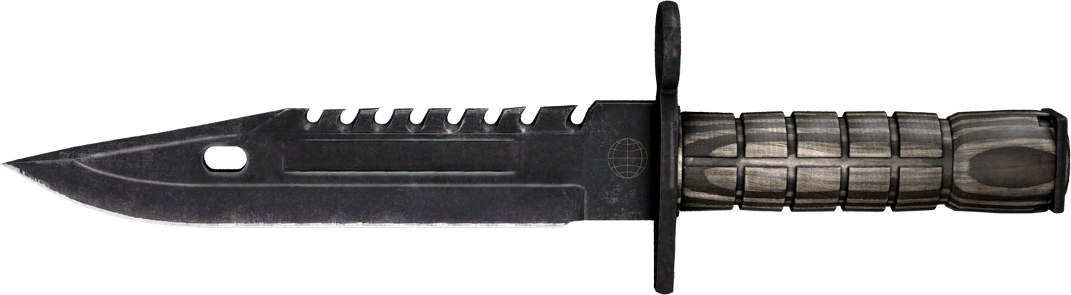 M9 Bayonet | Black Laminate - CSGOSKINS.GG
