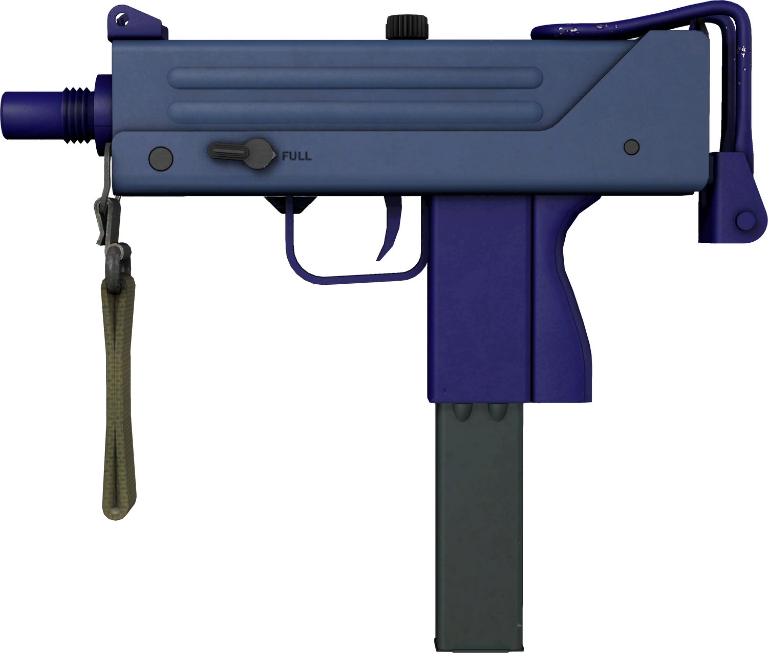 MAC-10 | Indigo - CSGOSKINS.GG