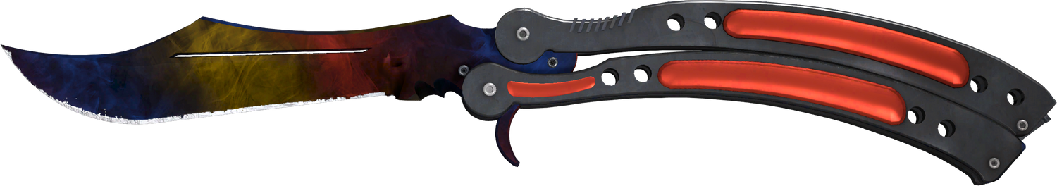Butterfly Knife | Marble Fade - CSGOSKINS.GG